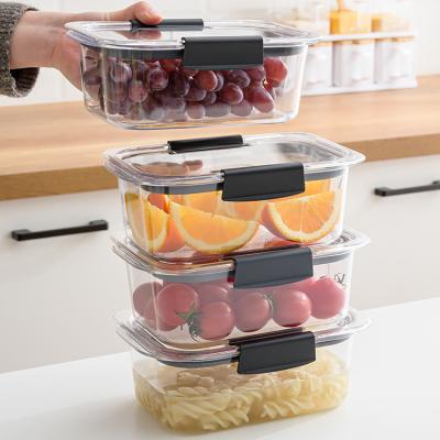 China BPA Free Food Storage Containers With Lids, Airtight, For Lunch, Meal Prep, And Leftovers for sale