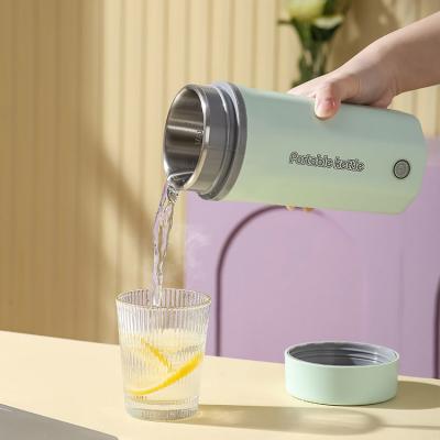 중국 전기 뜨거운 물 컵 500ML/18Oz 작은 전기 난방 자동 종료 304 스테인레스 스틸 판매용