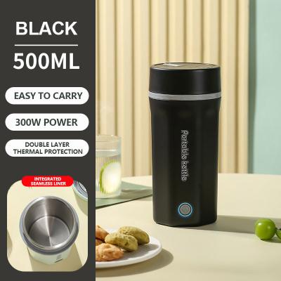 중국 전기 뜨거운 물 컵 500ML/18Oz 작은 전기 난방 자동 종료 304 스테인레스 스틸 판매용