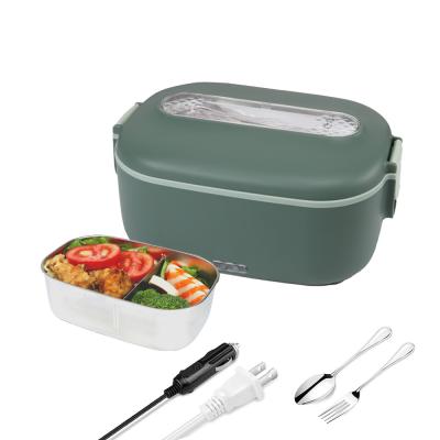China Leekproof Electric Lunch Box roestvrij staal snel verwarmen Lichte blauwe kleur Te koop
