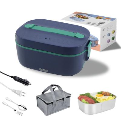 China Electric Lunch Box With Leakproof Design 2-3h Warmth Multiple Colors Easy Cleaning 80W Power for sale