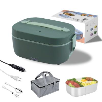 China Scatola da pranzo elettrica portatile in acciaio inossidabile 304 80W Potenza 1.5L Capacità 20min Tempo di riscaldamento for sale