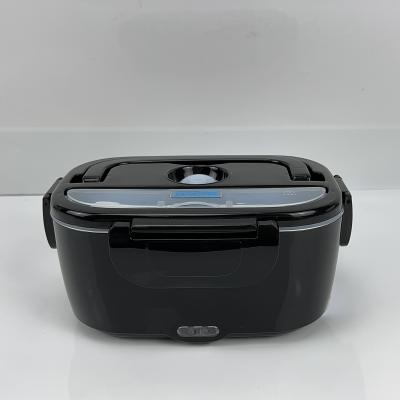 China Portable Food Warmer Container Home Electric Lunch Box 1.5L Black 12V 24V for sale