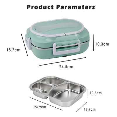 China Fast Heart 60W Electric Lunch Box Food Heater For 220V-12v 24v/110v-12v 24v for sale