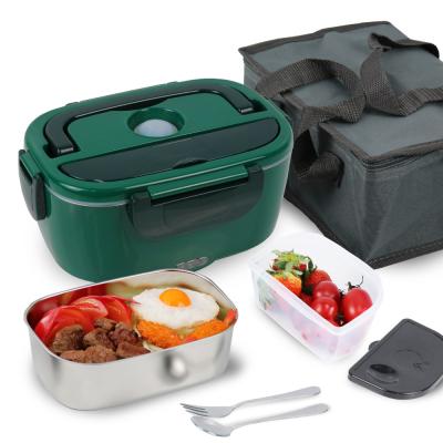 China 304 Stainless Steel 1.5L Electric Lunch Box Warmer For Office / School / Home / Outdoors for sale