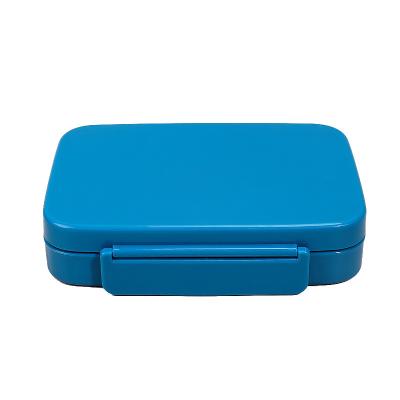 China PP-plastic lunchbox met tafelgerei 1000 ml capaciteit Bento box blauw for sale
