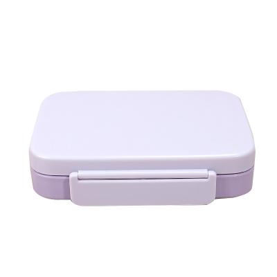 China Leakproof Bento Lunchbox met herbruikbare plastic opslagcontainer Paars for sale