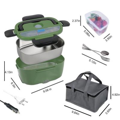 China EU Plug Leak Resistant Electric Lunch Box with 1.5L Capacity and 60W Power for sale
