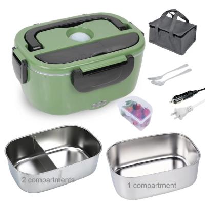 China EU Plug Leak Resistant Electric Lunch Box with 1.5L Capacity and 60W Power for sale