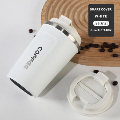 China 304 Stainless Steel Reusable Thermos Cup with Spill/Vacuum Insulation Smart Display for sale
