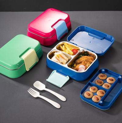 Cina Bento metallo isolato e impermeabile 1050ml Capacità per i bisogni 1050ml in vendita