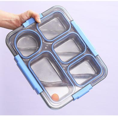 Chine Boîte à manger métallique étanche à fuite Contenant alimentaire durable 1400ml 50ml Capacité à vendre