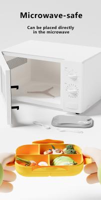 中国 PP素材 気密性プラスチック弁当箱 学校用 耐久性があり実用的 販売のため