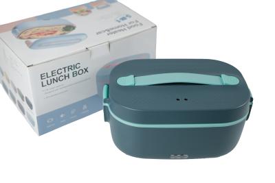 China Grote Elektrische Lunchbox Voor Volwassenen, Ruimte voor 8 Kopjes - 80W Verwarmde Lunchbox 1.8L Elektrische Voedselverwarmers, Draagbare Voedselwarmer, Reizen & Werk. Loncheras Para Hombres De Trabajo Te koop