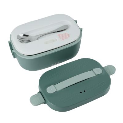China 80W elektrische lunchbox voedselverwarmer met 304 roestvrij staalcontainer 12V/24V/220V Te koop