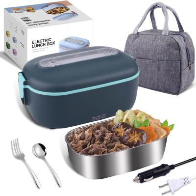 China Two Compartments New Arrivals For Students Leak Proof REACH Electric Lunch Boxes Multifunctional for sale