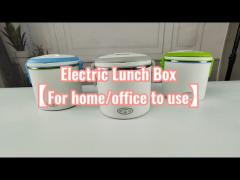 Caixa de almoço com aquecimento redondo 220V Caixa de almoço elétrica 40w para escritório doméstico