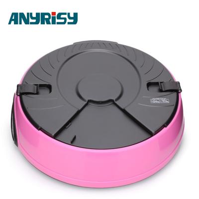 China ABS Construction 6 Meals Feeding Automatic Dog Feeder With  8 Seconds Record for sale