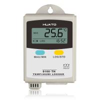 China Plastic Material Temperature Humidity Data Logger LCD Display With Internal Sensor for sale