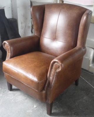China 1008 Three seater sofa leather furniture for sale