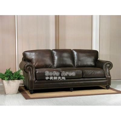 China 1066 Three seater sofa leather furniture for sale