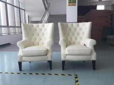 China 1016 high quality real leather American style Arm chair for sale