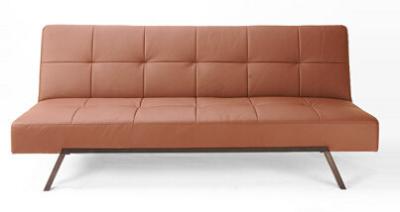 China SB-10N3 Three Seater upholster PU sofa bed with three position for living room for sale