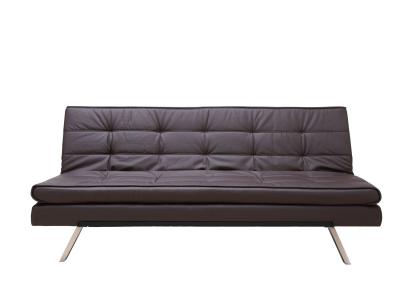 China SB-10N10 Three Seater upholster PU two layer sofa bed with three position for living room for sale
