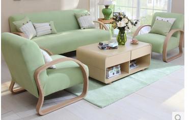 China 1501 sofa set with bent wood frame for sale