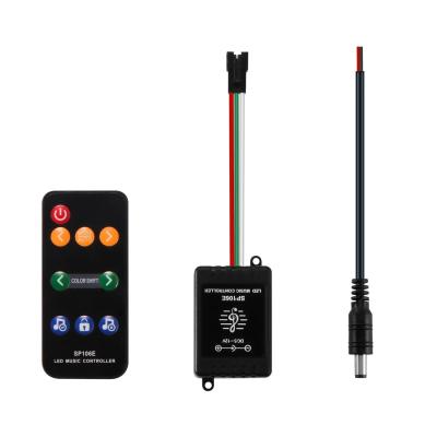 China Sp106e 9keys RF Remote Control Mini Music LED Controller DC5V 12V Magic Dream Pixel Controller for Digital Addressable L for sale
