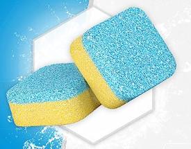 China 11g Dishwashing Cleaning Tablets With Lemon Perfume Easy To Use for sale