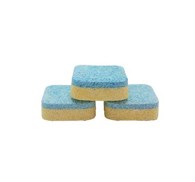 China 11g Dishwashing Cleaning Tablets With Lemon Perfume Easy To Use for sale