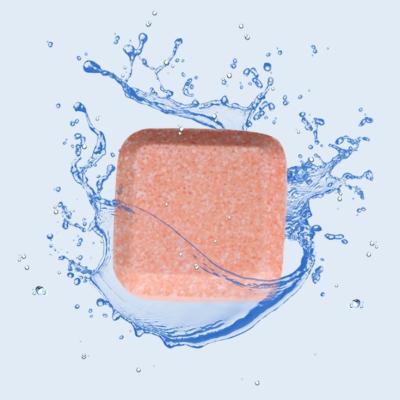China Orange Toilet Cistern Descaler Tablets Toilet Cleaning Foaming Tablets OEM Brand for sale