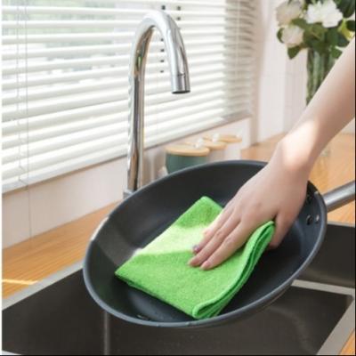 China Hoge wateropname Cellulose reinigingsdoeken Microfiber reinigingsdoek 30x30cm Te koop