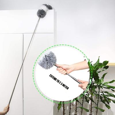Cina Testa pieghevole Piuma di microfibra Pulizzatore di ragnatela estensibile 80cm-250cm in vendita