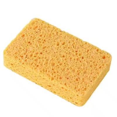 China Eco-Friendly Cellulose Sponge Wipe Soft Oil-Resistant Cleaning Pads For Dishes Pots And Pans à venda