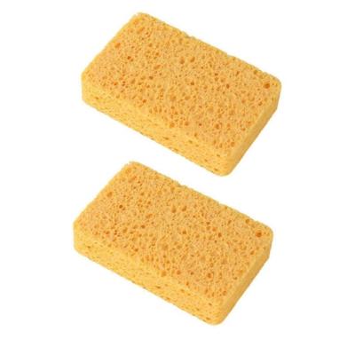 China Eco-Friendly Cellulose Sponge Wipe Soft Oil-Resistant Cleaning Pads For Dishes Pots And Pans à venda