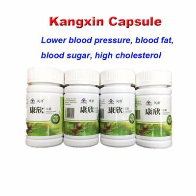 China KangXin reduce lower high blood pressure product hypertension blood vessel clean capsule 100% herbs for sale