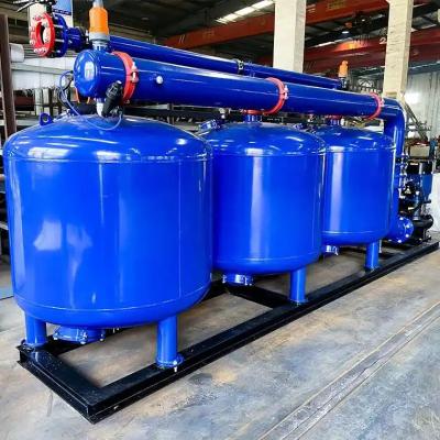 Cina Sistema di filtrazione per l'industria alimentare e delle bevande 10000l/h Filtro di sabbia / manganese di quarzo rimuovi particelle batteri in vendita