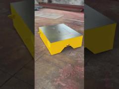 3m*2m 5 ton gele spoorloze zware materieel gemotoriseerde wagen