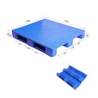 China Reversible HDPE PP Nestable Plastic Pallet Insulation 4 Way Entry Type for sale