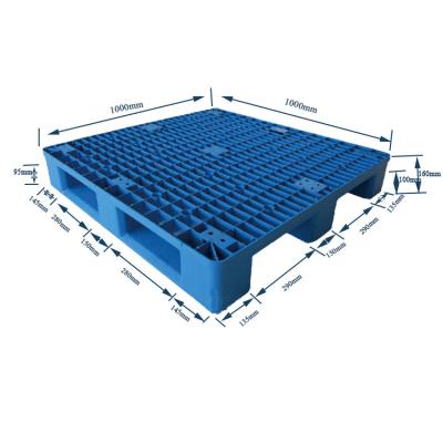 Cina Pallet di spedizione di plastica accatastabili 1000x1000 per trasporto delle merci in vendita