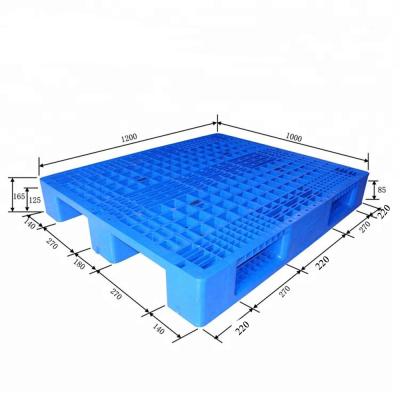 Cina 300KG-800KG di plastica dei pallet 1200 x 1200 dell'euro leggero della struttura carico dello scaffale in vendita