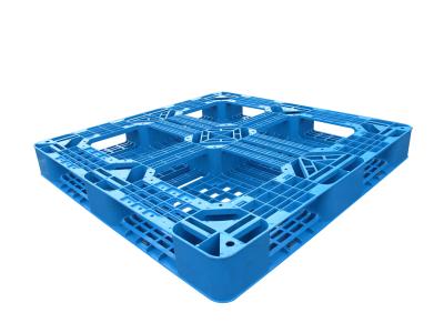 China 100% gerecycleerde Lichtgewicht Plastic Pallethdpe 1080mm×1080mm×125mm Te koop