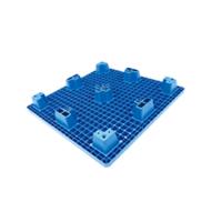 China HDPE Reversible Rackable Plastic Pallets One Piece Injection Molding for sale