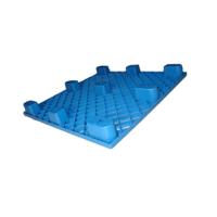 China Stackable Cargo HDPE Plastic Pallets 9 Feet 4 Way Entry 120*110cm for sale