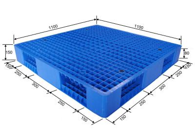 Cina Pallet di plastica dell'HDPE del pallet dell'euro esportazione di dimensione per trasporto in vendita