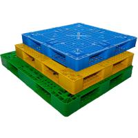 China Cold Racking Plastic Shipping Pallets Forklift Plastic Black Pallets for sale
