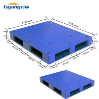 China Cold Racking HDPE Pallets 6T Static Load Injection Moulded Pallets for sale