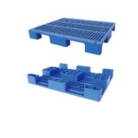 China PP Injection Recycled Plastic Pallets Eco Friendly Stackable Euro Size for sale